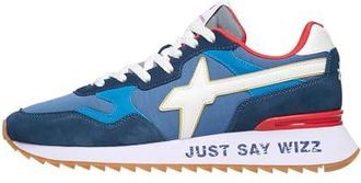 W6YZ Yak-m. Baskets Azzurro da Uomo YAK-M-27-1C86, Bleu azur, 41 EU