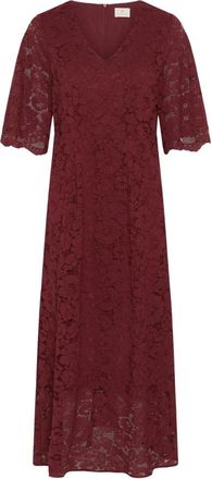 Kaffe Kasita Kleid - - Dresses - Damen - Rot - L