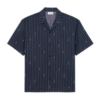 Lacoste Kurzarmhemd - - Shirts - Herren - Schwarzk - M