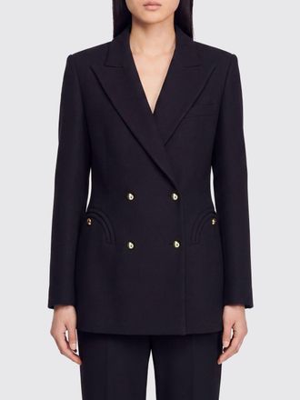 Blaz&eacute; Milano Zweireihiger Wollblazer von mit steigendem Revers