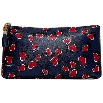 Gucci Pre-owned 338815 Pouch - - Pre-owned - Damen - Blau - ONE SIZE