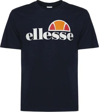 Ellesse Blau Erweitertes Logo T-shirt Herren - - Tops - Herren - Blau - S