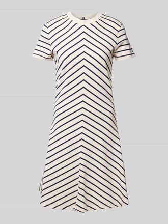Tommy Hilfiger Tailliertes Freizeitkleid aus reiner Baumwolle