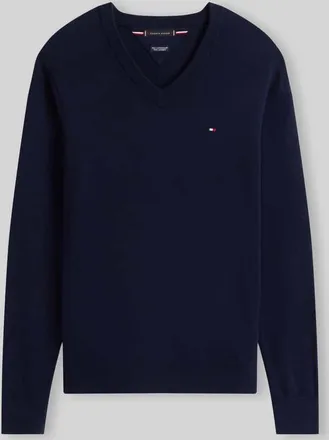 Tommy Hilfiger Regular Fit Pullover aus Baumwoll-Kaschmir-Mix