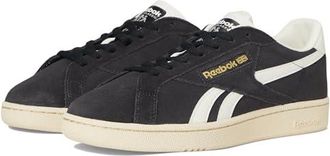 Reebok Baskets Club C Grounds unisexes pour adulte, Noir d&eacute;lav&eacute;/blanc papier/craie, 5 Women/3.5 Men