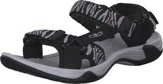 F.lli Campagnolo Damen Hamal Hiking Sandal, Nero-Pale Rose, 36