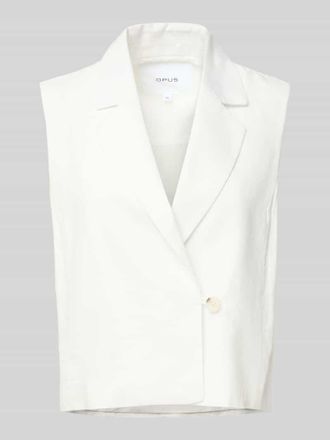 OPUS Weste mit Leinen-Anteil Modell Wino