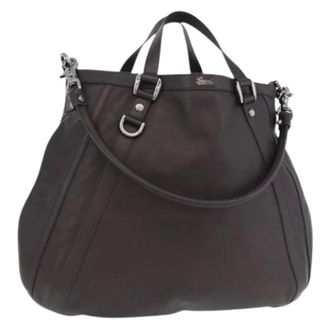 Gucci Sac cabas Pre-owned - Femme - Pre-owned - Brun - Taille: ONE Size
