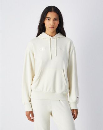 Champion Kapuzensweatshirt aus Baumwolle und Polyester, in den Gr&ouml;&szlig;en XS bis XL