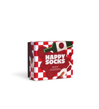 Happy Socks 2er-Pack Socken - Socken mit Weinmotiv für Weinliebhaber - lustige Geschenkbox für Weihnachts- und Geburtstagsgeschenke, 3er-Pack Beatles Fw24, 43-47 