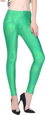 Generic Legging en cuir synth&eacute;tique mat pour femme - Legging de sport tendance sexy en cuir - Collants pour femme - Pour le yoga, le fitness, lext&eacute;rieur, les 