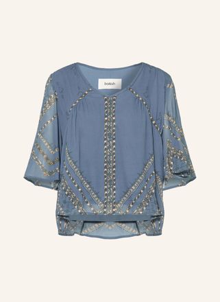 BA&SH Ba&Sh Blusenshirt Placido Mit 3/4-Arm blau