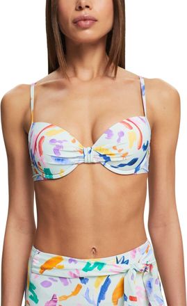 Esprit Damen Taba Beach Rcs Push-up Bra Bikini, Light Aqua Green 3, A EU