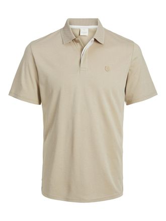 Jack & Jones Male Poloshirt Einfarbig Polokragen Poloshirt