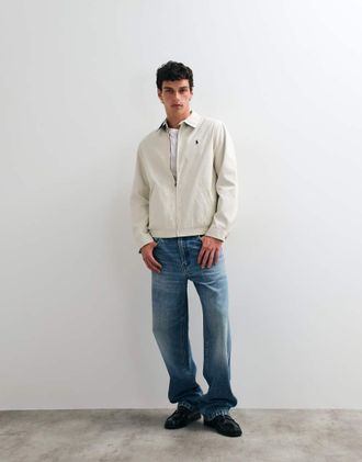 Polo Ralph Lauren Coupe-vent doubl&eacute; &agrave; logo embl&eacute;matique - Taupe-Neutre