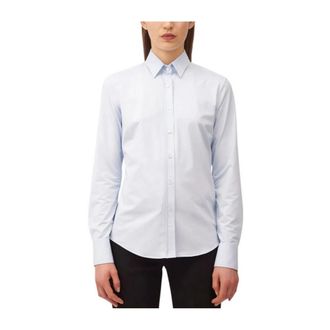 Xacus Klares Blaues Stretch-Hemd - - Blouses & Shirts - Damen - Blau - XS