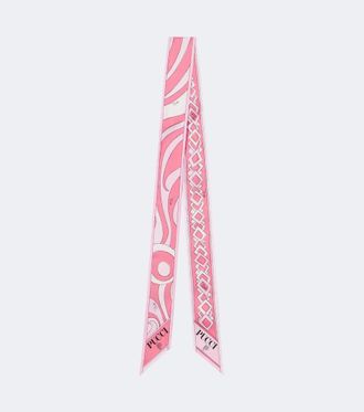 Pucci Tuch Marmo und Trapezio aus Seiden-Twill