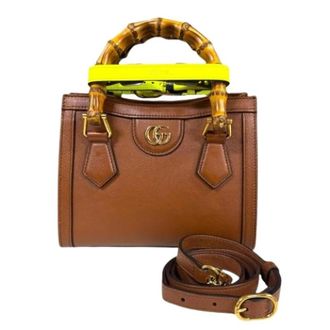 Gucci Pre-owned Vintage Schultertasche - - Pre-owned - Damen - Braun - ONE SIZE
