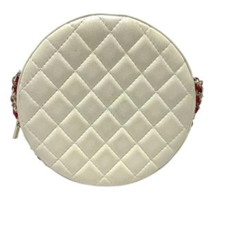 Chanel Pre-owned Pochette Vintage Sac Bandouli&egrave;re - Femme - Pre-owned - Blanc - Taille: ONE Size