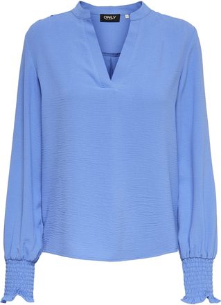 Only ONLMETTE V-Neck LS Smock TOP NOOS WVN