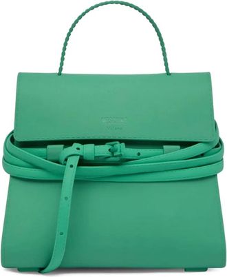 Moschino Femme, Sacs, Vert, Taille: ONE Size Tie Me Small Jelly