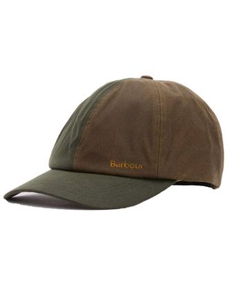Barbour Damen Cap aus gewachster Baumwolle mit Label-Stickerei in