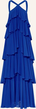 Y.A.S. Abendkleid Mit Volants blau