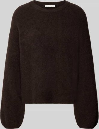 Gestuz Relaxed Fit Pullover aus Woll-Alpaka-Mix Modell Alpha