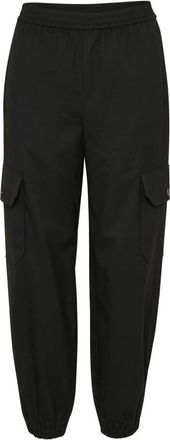 Part Two Femme, Pantalons, Noir, Taille: 48 FR Straight Pantalons