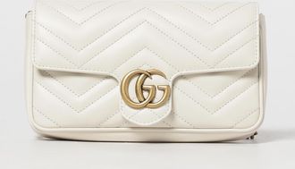 Gucci Sac &agrave; Main GUCCI Femme couleur Blanc