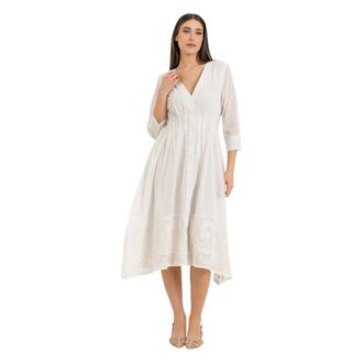 Kocca Femme, Robes, Blanc, Taille: 38 FR Maxi Robes