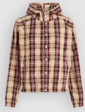 O'Neill ORiginals Super Fleecejacke beige check flannel