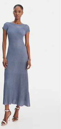 Marella Strickkleid Draghi 2613321041 Himmelblau Regular Fit