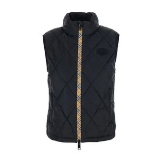 Burberry Femme, Vestes, Noir, Taille: 40 FR Cheswick Vest