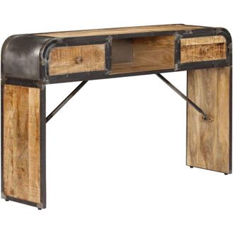 vidaXL Buffet 120x30x75 cm bois de manguier massif Vidaxl