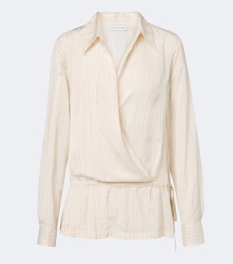 Dries Van Noten Wickeltop
