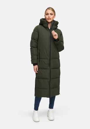 Marikoo Winterjacke MARIKOO Honiaa, Damen, Gr. XL, gr&uuml;n (schwarzolive), Obermaterial: 100% Polyester. Futter: 100% Polyester. Wattierung: 100% Polyester. &Auml;rme