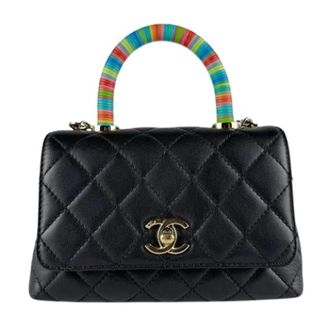 Chanel Pre-owned Handtasche- Umh&auml;ngetasche - - Pre-owned - Damen - Schwarzk - ONE SIZE
