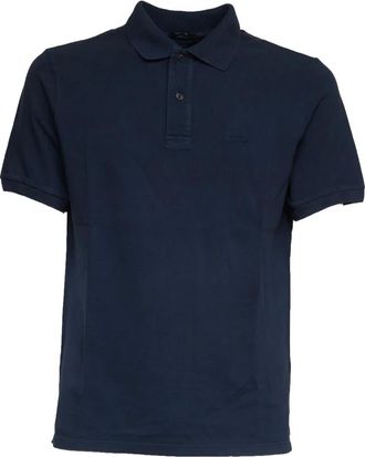 C.P. Company C.p. Company, Homme, Tops, Bleu, Taille: S Polo &agrave; Logo