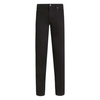 Dolce & Gabbana Homme, Jeans, Noir, Taille: M Jeans Slim-fit
