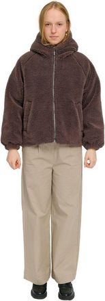 Mazine Winterjacke Mazine Faux-Fur Hooded Jacket - Kunstfelljacke