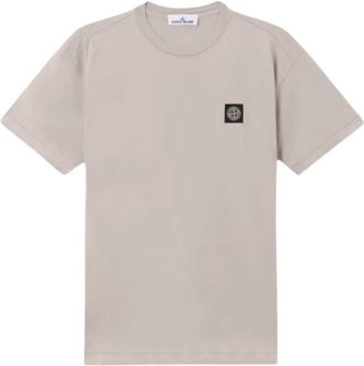 Stone Island T-Shirt Stone H26 - - Tops - Herren - Grau - L