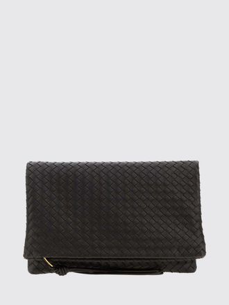 Bottega Veneta Pochette Giornale en cuir tress&eacute;