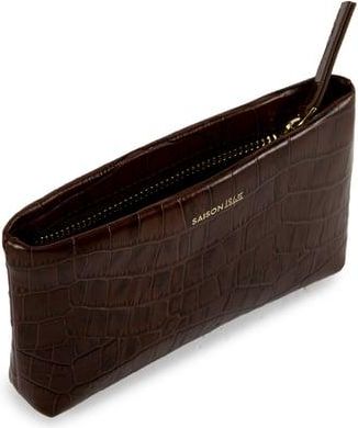 Saison 1865 Kleine Ledertasche - Braun