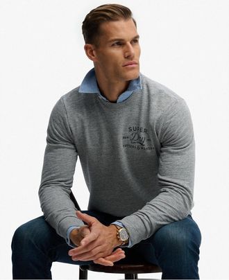 Superdry Sweatshirt d&eacute;contract&eacute; Cutters And Makers