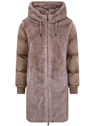 Betta Corradi Coat Hooded Dudu
