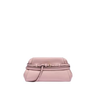 Moschino Tie Me Small Clutch Bag - - Bags - Damen - Rosa - ONE SIZE