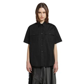 Prada Short Sleeve Poplin Shirt