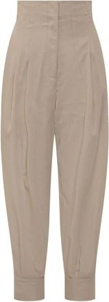 Philosophy di Lorenzo Serafini Femme, Pantalons, Beige, Taille: 42 FR Tapered Pantalons