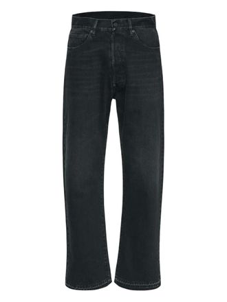 Maison Margiela jean &agrave; coupe droite - Noir